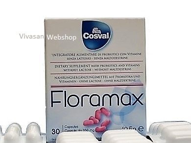 Floramax for intestinal flora Cosval - Vivasan Webshop English - World ...